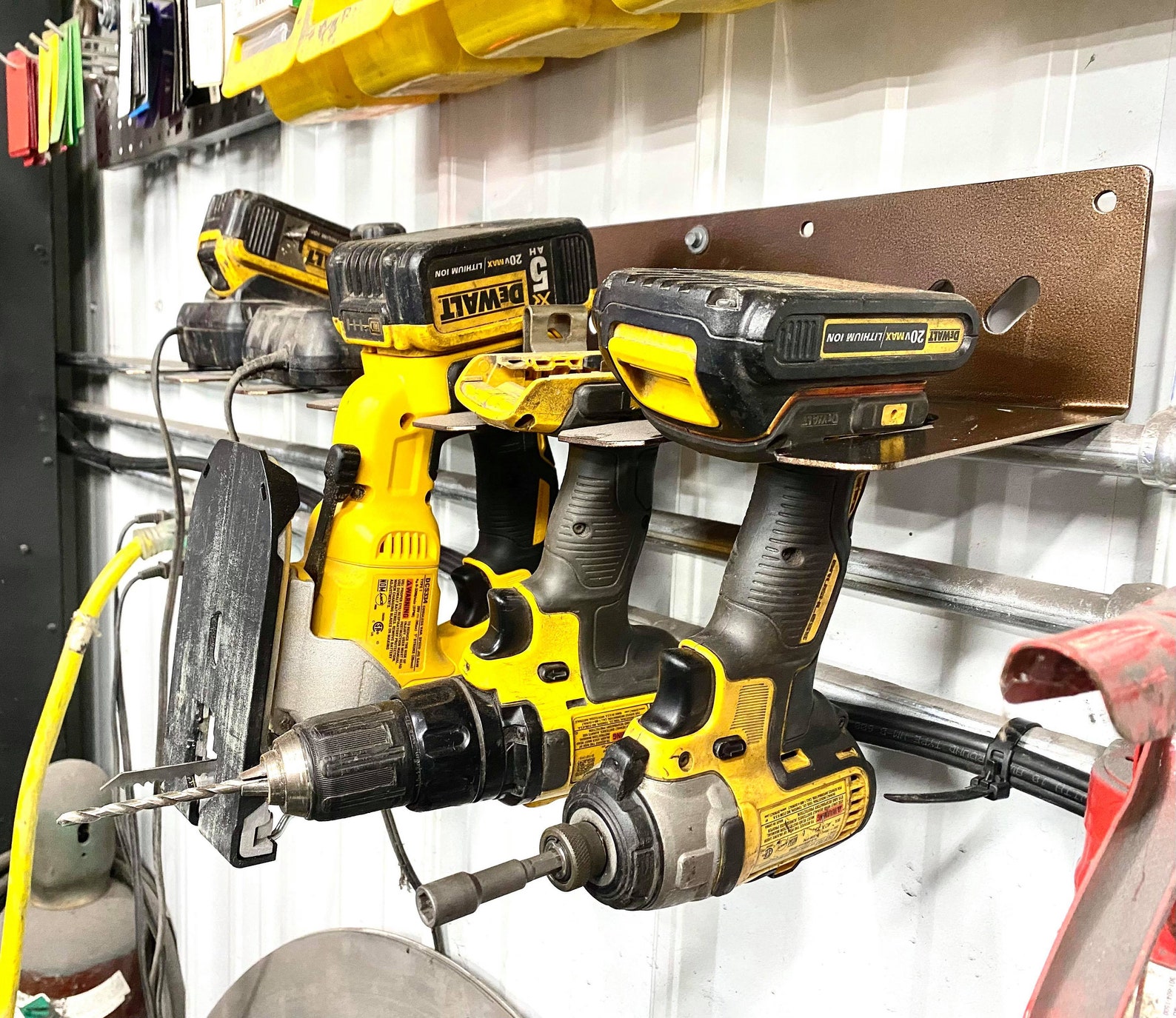 Metal Drill Hanger - Impact Hanger -shop Organization Tools - Garage ...