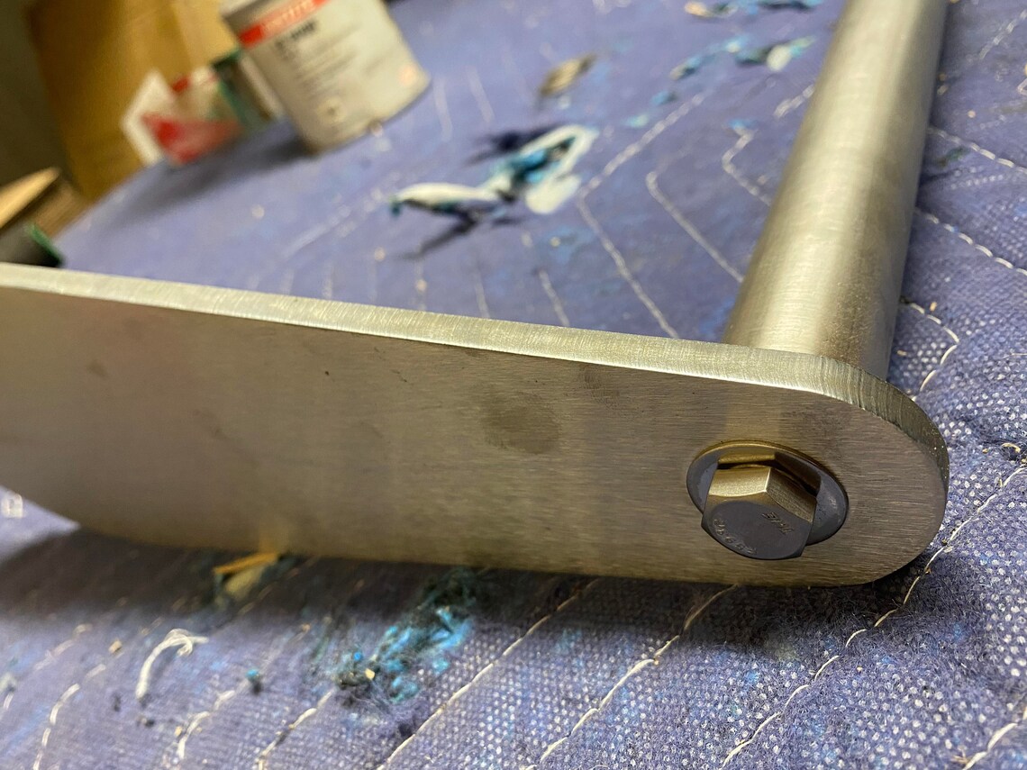 Custom Steel BBQ Smoker Handle - Firebox Handle -smoker Door Handle ...