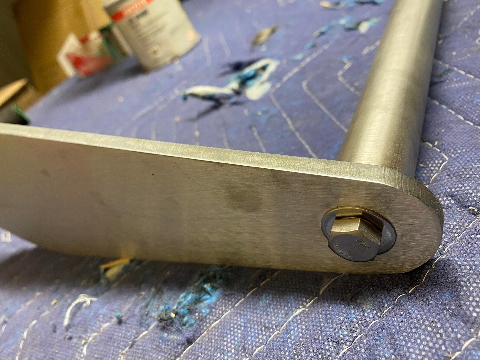 Custom Steel BBQ Smoker Handle - Firebox Handle -smoker Door Handle ...