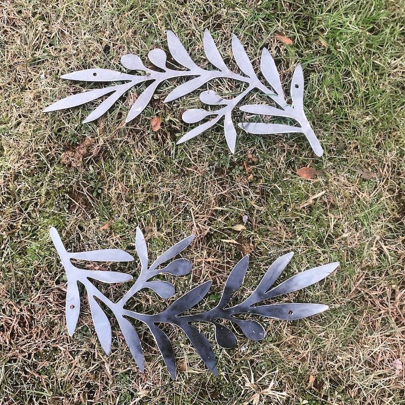 Decorative Metal Vine Wall Art - Etsy