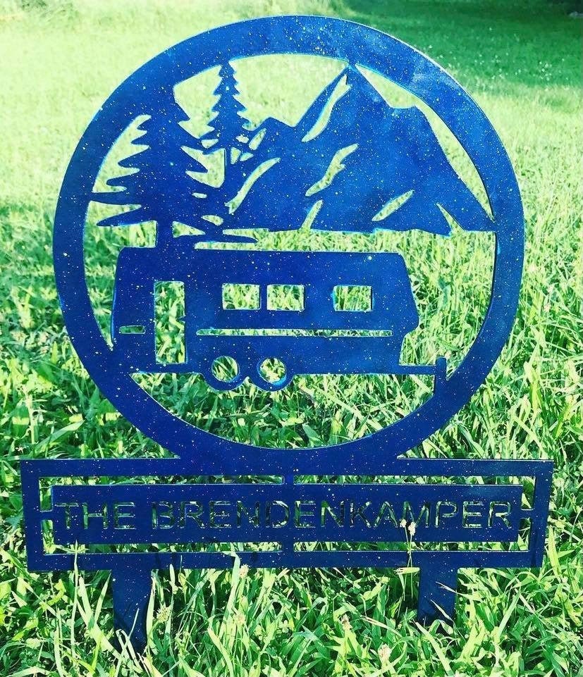 Metal Camper Sign Camp Site Sign Camper Metal Sign - Etsy