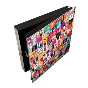 Key Box - Kay Cabinet -key Holder: Art Collage - Etsy