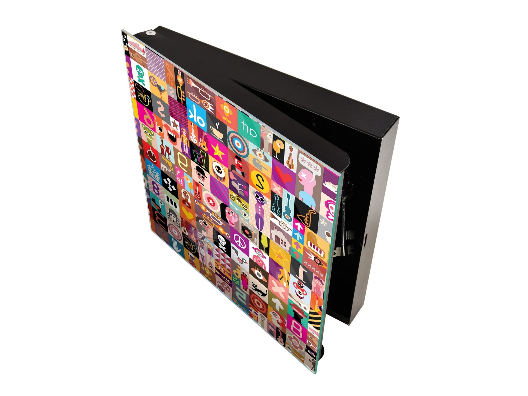 Key Box - Kay Cabinet -key Holder: Art Collage - Etsy