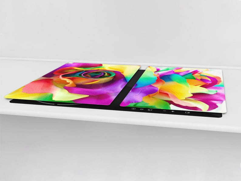 Gigantic KITCHEN BOARD & Induction Cooktop Cover Colorful - Etsy