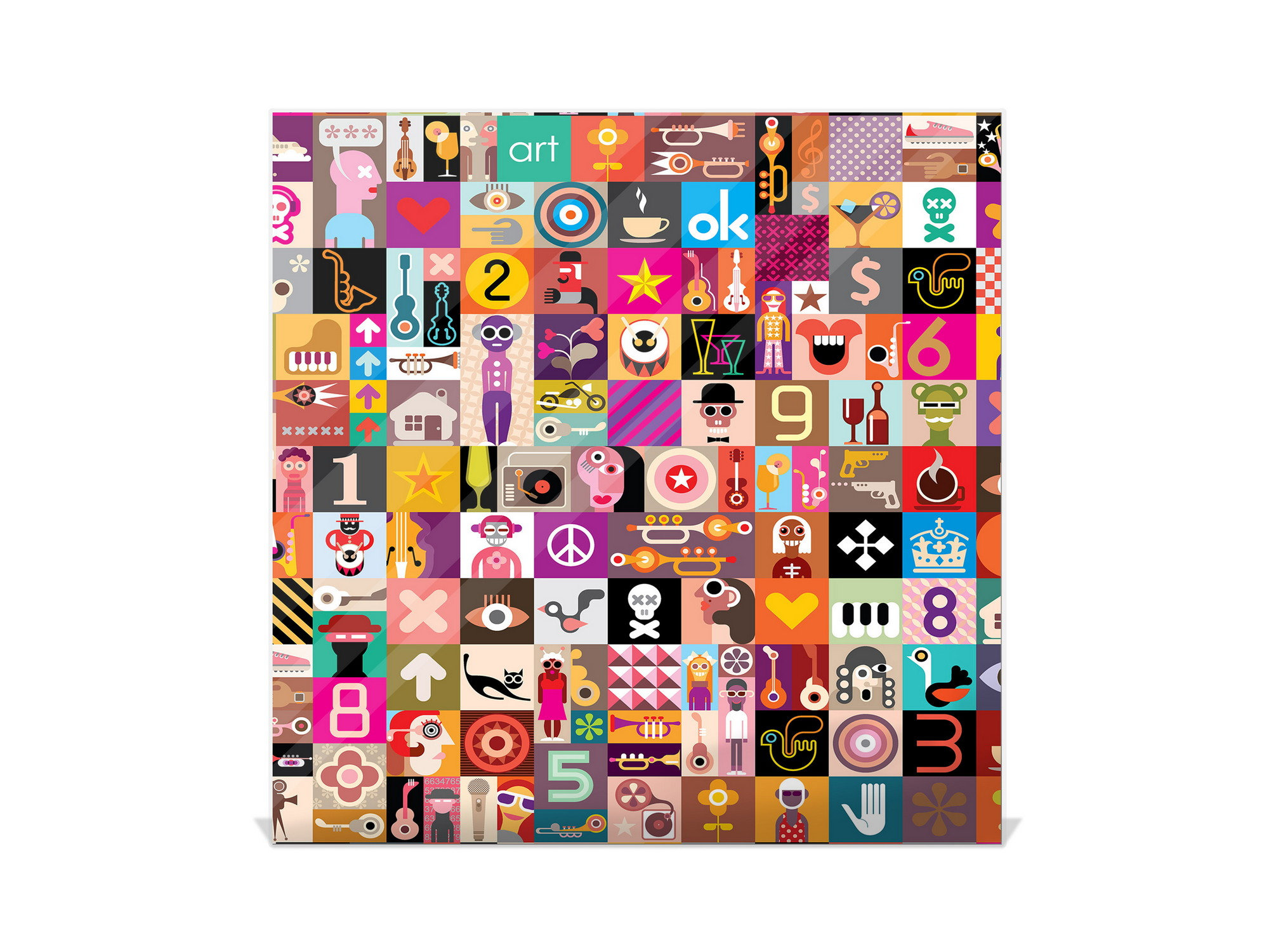 Key Box - Kay Cabinet -key Holder: Art Collage - Etsy