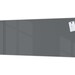 Wide-format Glass Kitchen Panel With and W/o Stainless Steel Metal Back ...