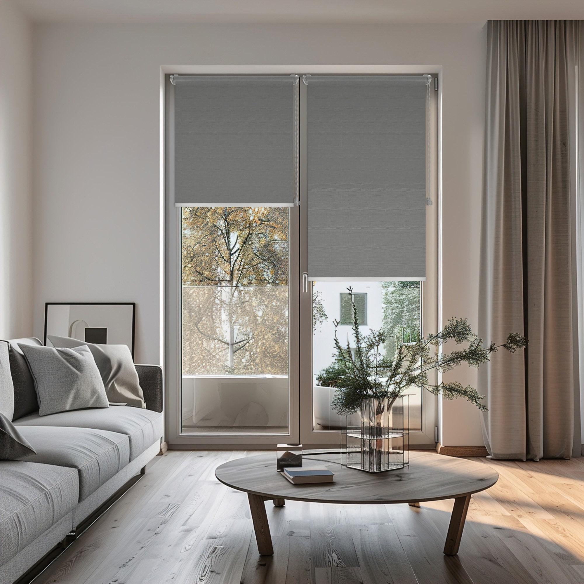 Custom Roller Blinds: Easy Install, Privacy Window Shades - Etsy