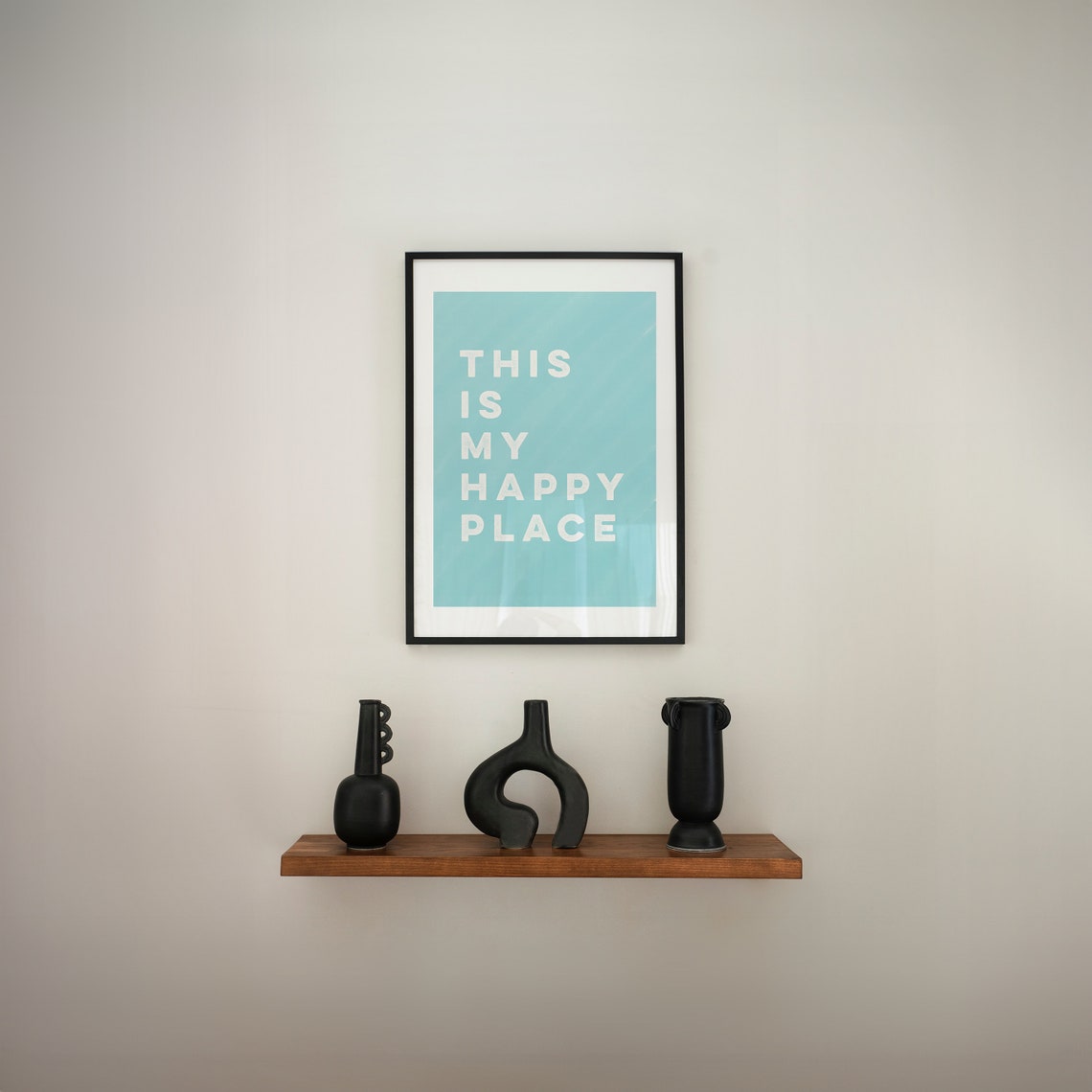 This is My Happy Place Print, Happy Place Print, Happy Print, Wall Art ...