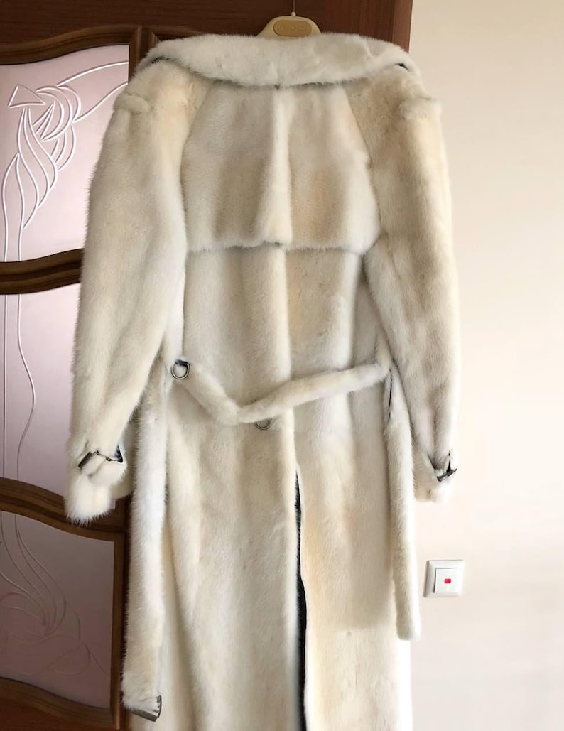 Gucci Women's Mink Fur Leather Coat Jacket - Etsy