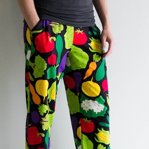 Vegetable Print Adult Lounge Pants - Etsy