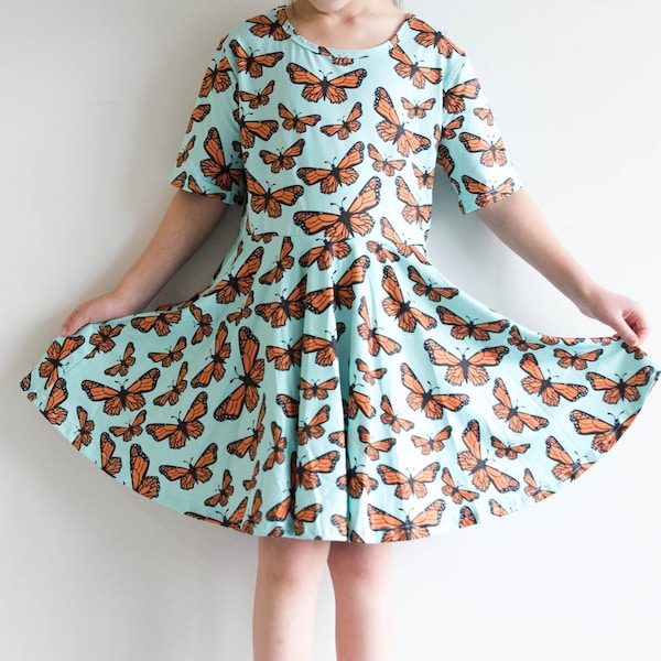 Butterfly Dress - Etsy