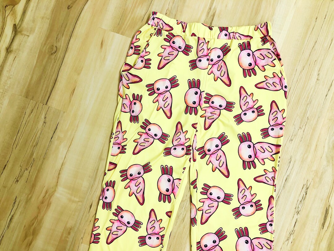 Adult Axolotl Pants - Etsy
