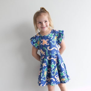 Reptile Twirl Dress - Etsy