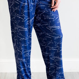 Adult and Youth Shark Pants - Beach Vacation - Matching Family ...