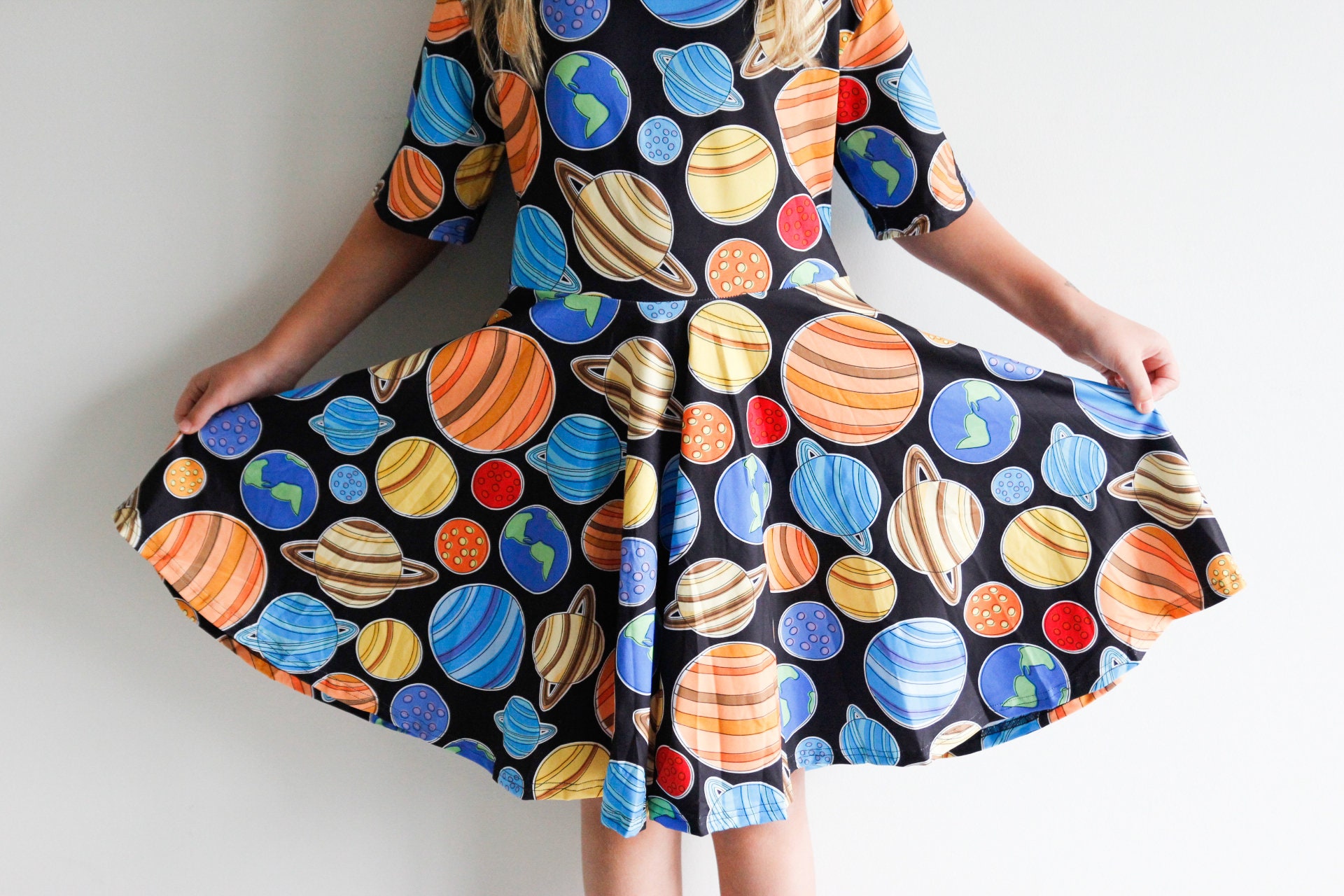 Retro Space Sparkly Dress