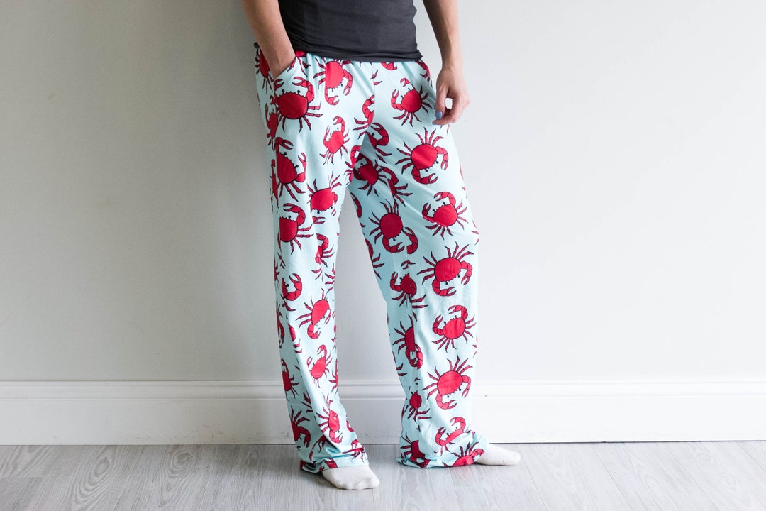 Adult and Youth Red Crab Pants - Beach Vacation - Matching Family ...