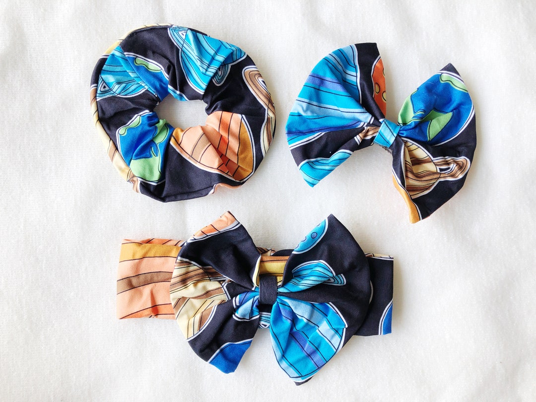 Solar System Hair Accessories - Etsy