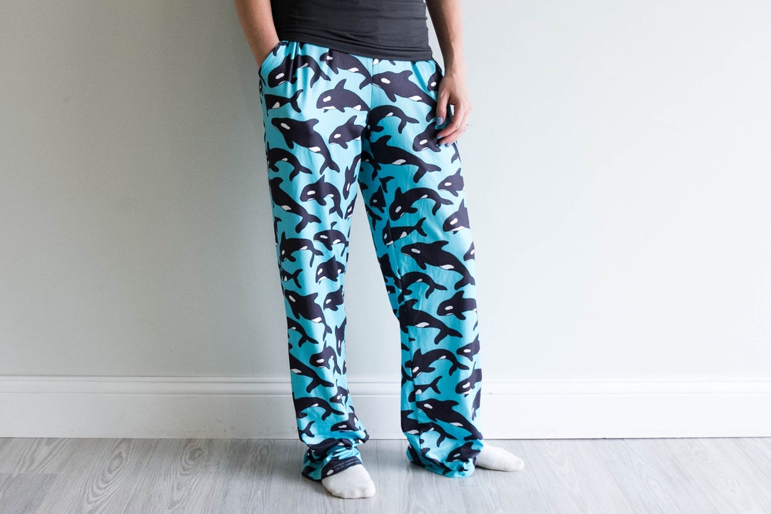 Adult and Youth Orca Whale Pants - Beach Vacation - Matching Family ...