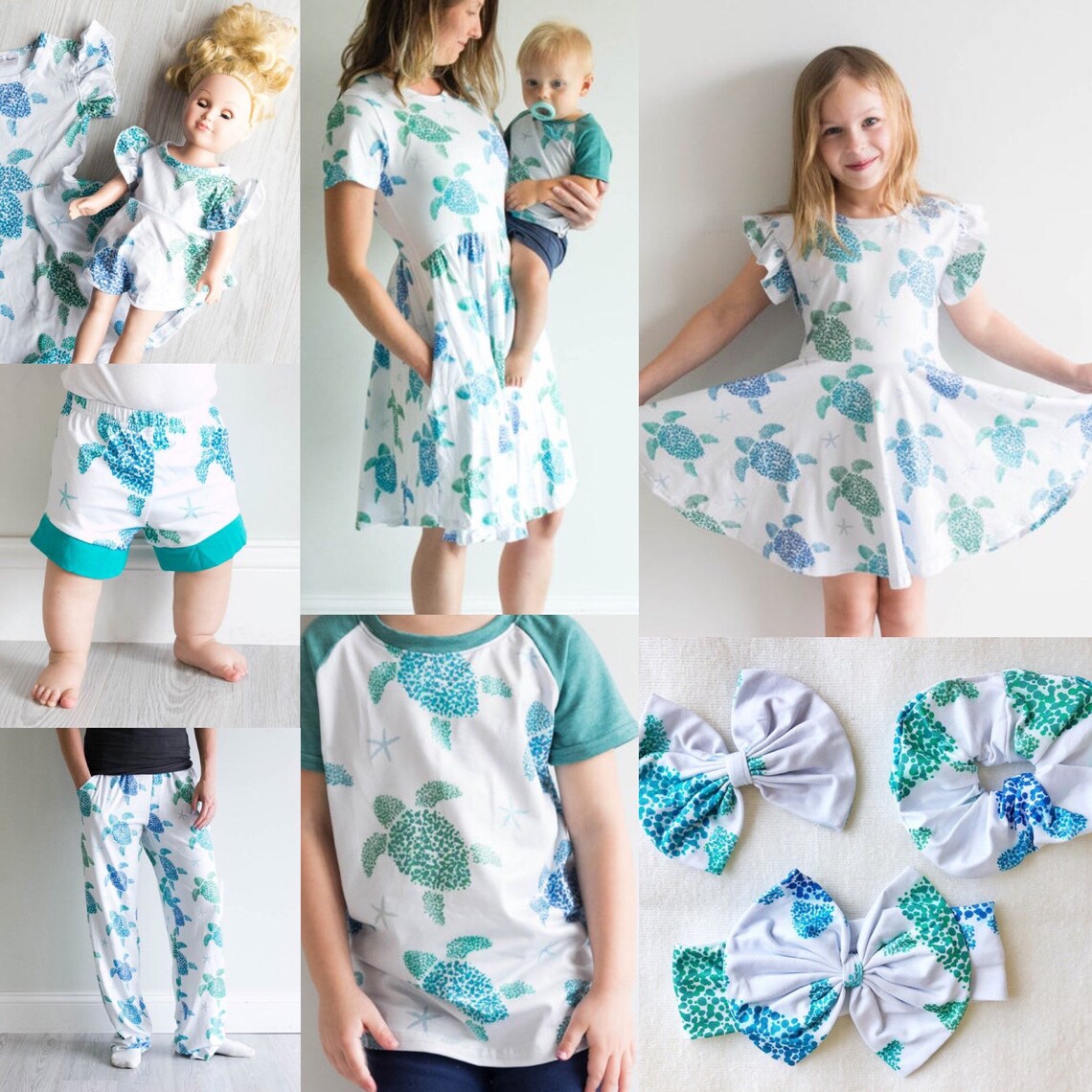Sea Turtle Twirl Dress - Etsy