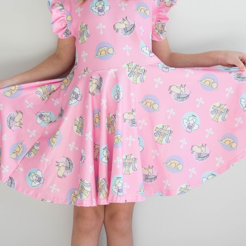 Girl Jesus Dress Easter - Etsy