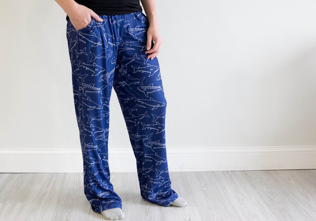 Adult and Youth Shark Pants - Beach Vacation - Matching Family ...