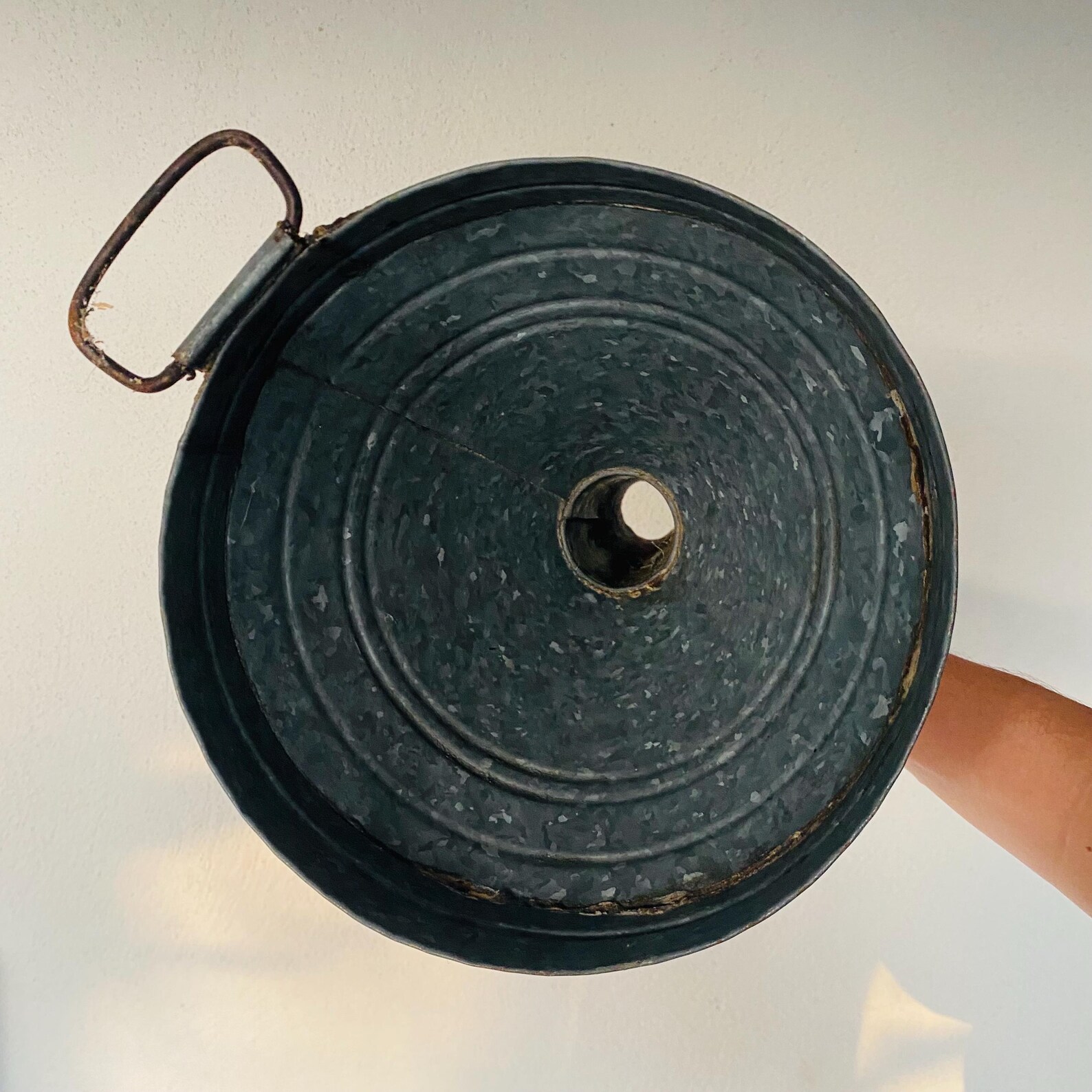 Vintage Large Funnel, Old Metal Funnel, Chunky Antique Funnel, Vintage ...