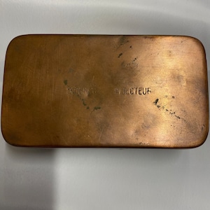 Vintage Original Injecteur Syringe Box, Antique Injection Box, Metal ...