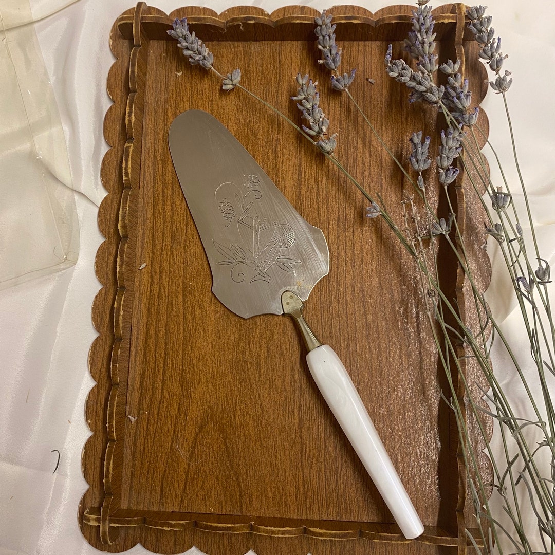 1960s Vintage Pewter Cake Server Spatula, Vintage Pie Server - Etsy