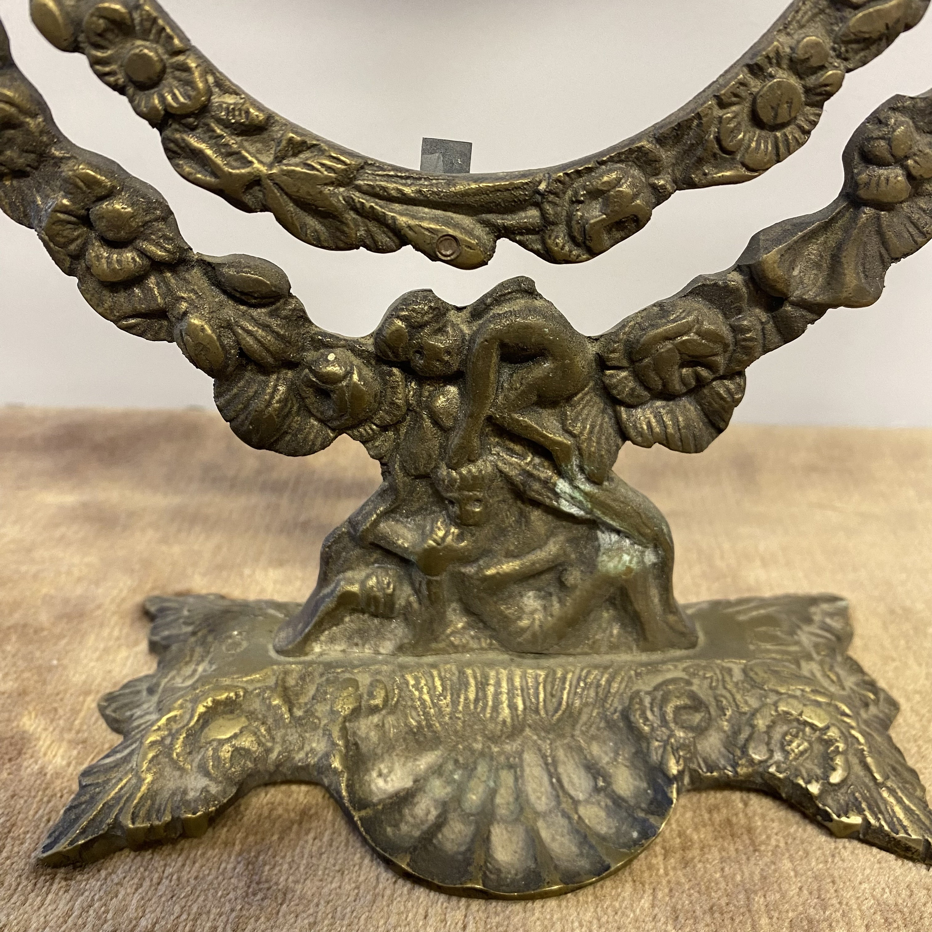 1940s Antique Brass Photo Frame, Vintage Photo Frame, Antique Brass ...