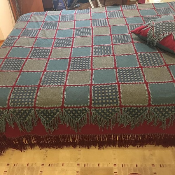 Wool Bedspread - Etsy