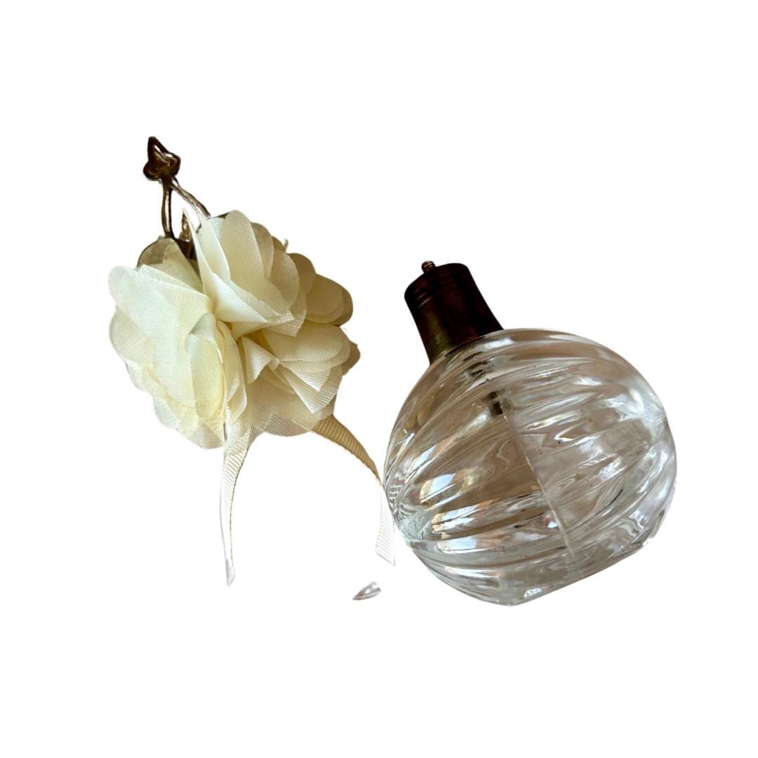 1980s Vintage Perfume Bottle, Collectible Glass Perfume Bottle, Mid ...