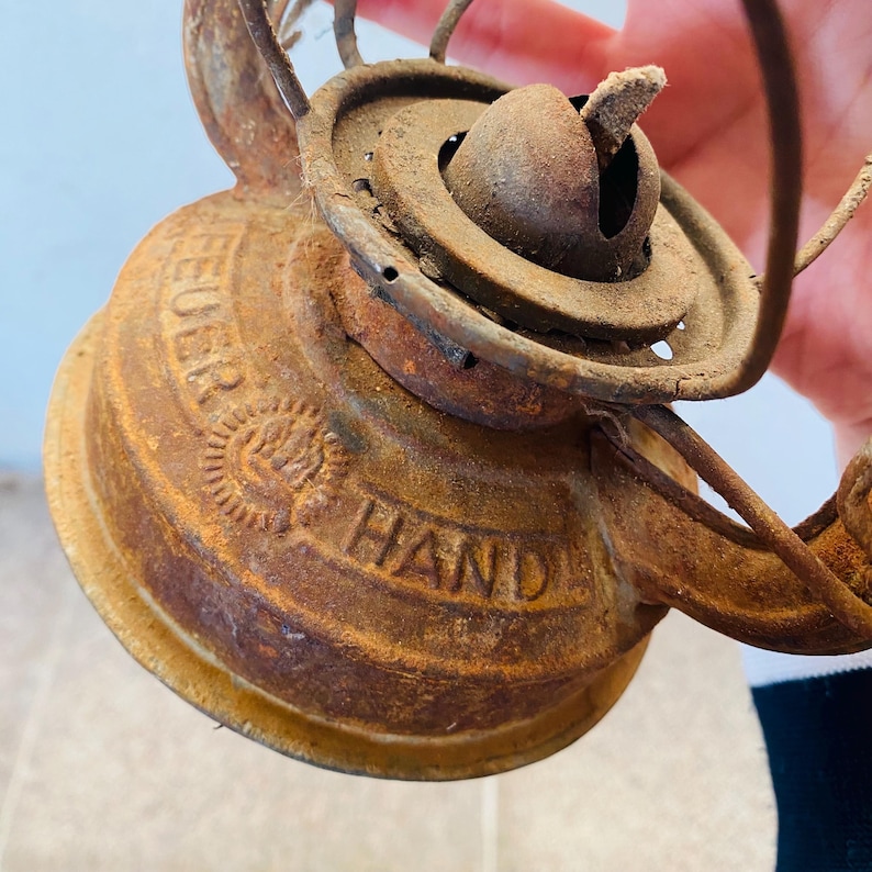 Antique Very Rare and Old Sailors Lantern Lamp Made in Germany, Feuer ...