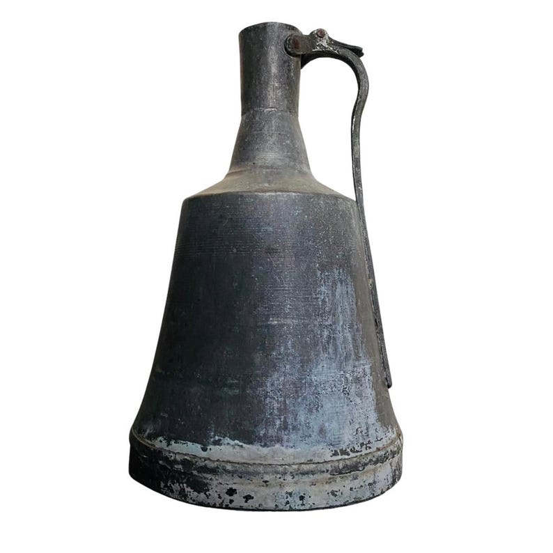 Antique Hammered Copper Vessel, Copper Pitcher, Rustic Farmhouse Dining ...