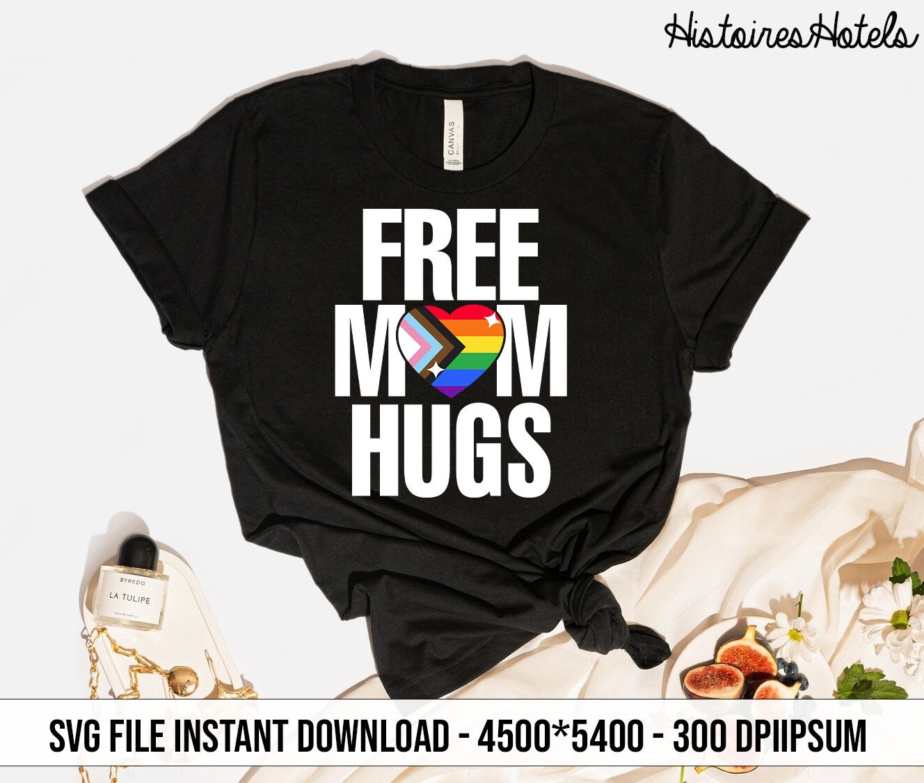 Free Mom Hugs Svg Lgbt Mom Svg Lgbt Pride Svg Lgbt Svg Etsy