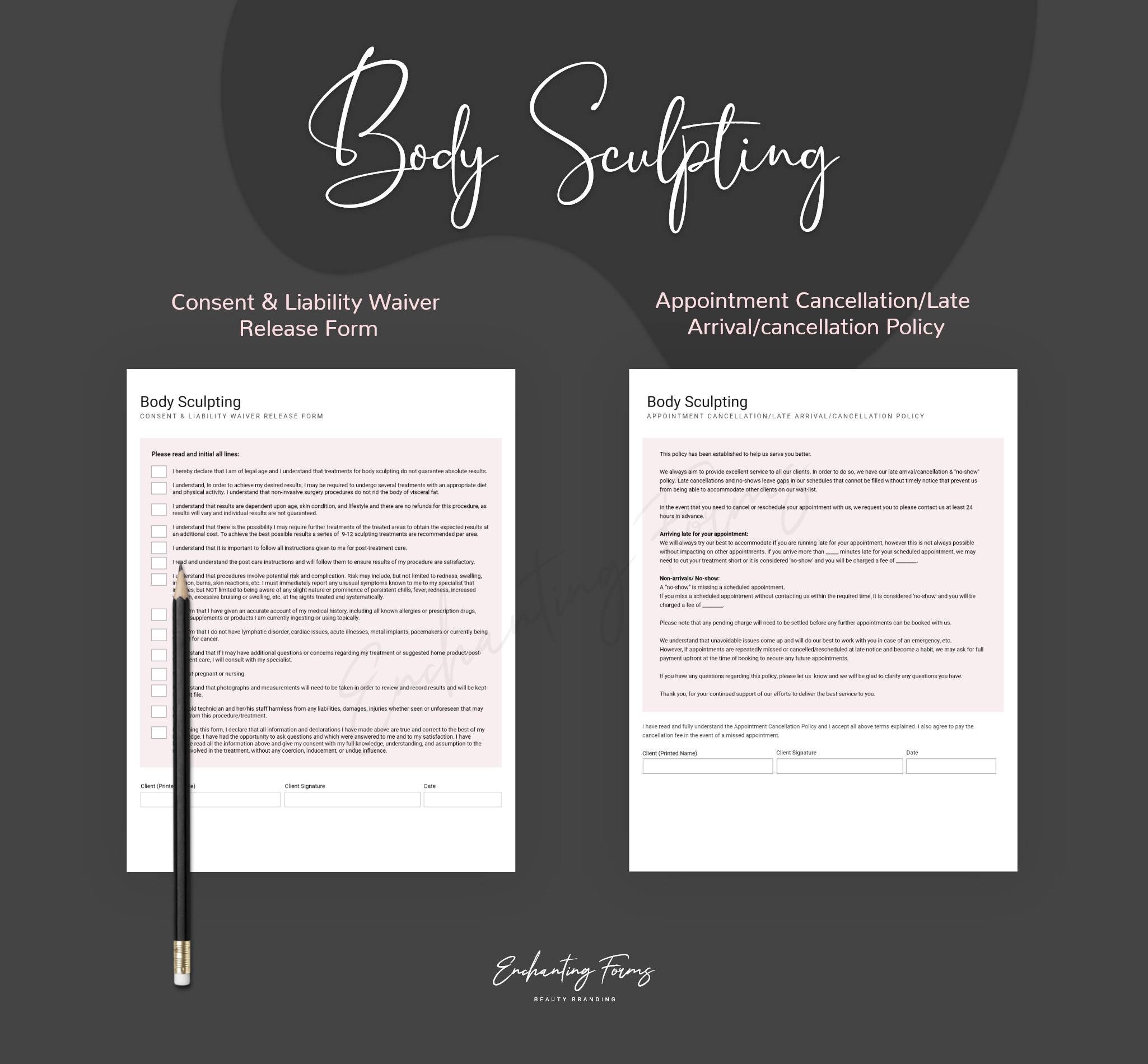 Body Sculpting Consultation & Intake Forms Body Contouring - Etsy UK