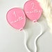 Balloon Monthly Milestones, One Month Old, 2 Months Old, 12 Discs - Etsy UK