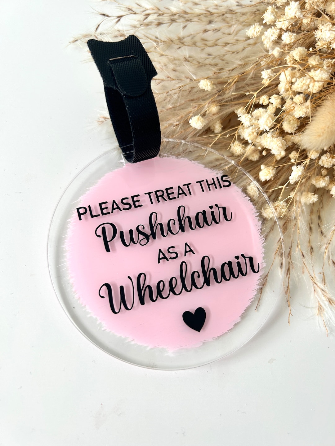 Acrylic Wheelchair/pushchair Sign - Etsy UK