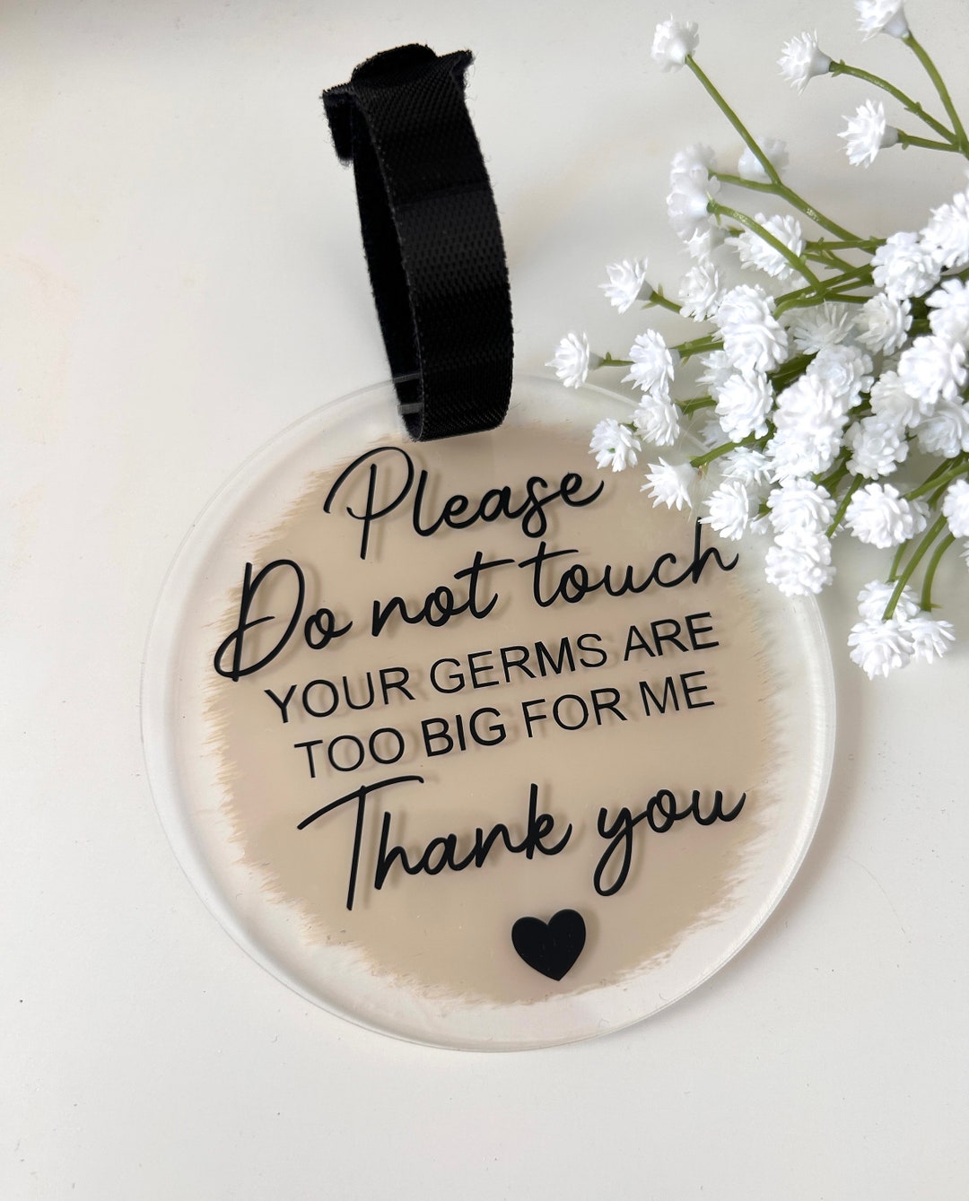 Please Do Not Touch Pram Sign, Do Not Touch Baby Sign, Pram Tag ...