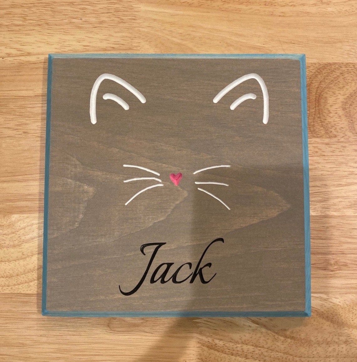 Personalized Cat Sign - Etsy