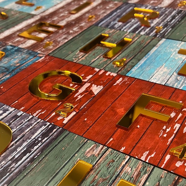 Scrabble Tiles Wall Art - Etsy