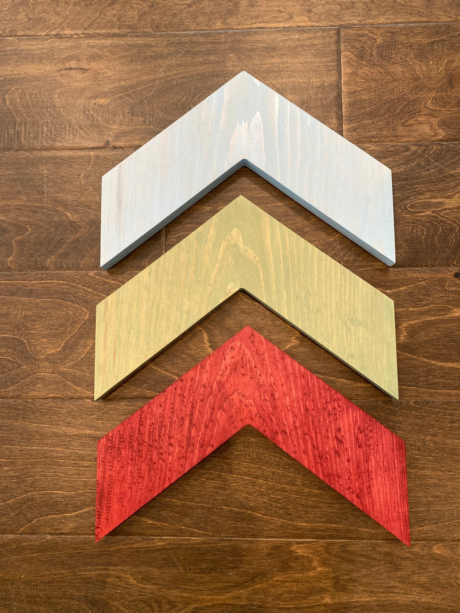 Chevrons Multi Color Wall Decor Gallery Wall Decor Solid - Etsy