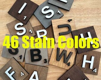 Scrabble Tiles Wall | Etsy