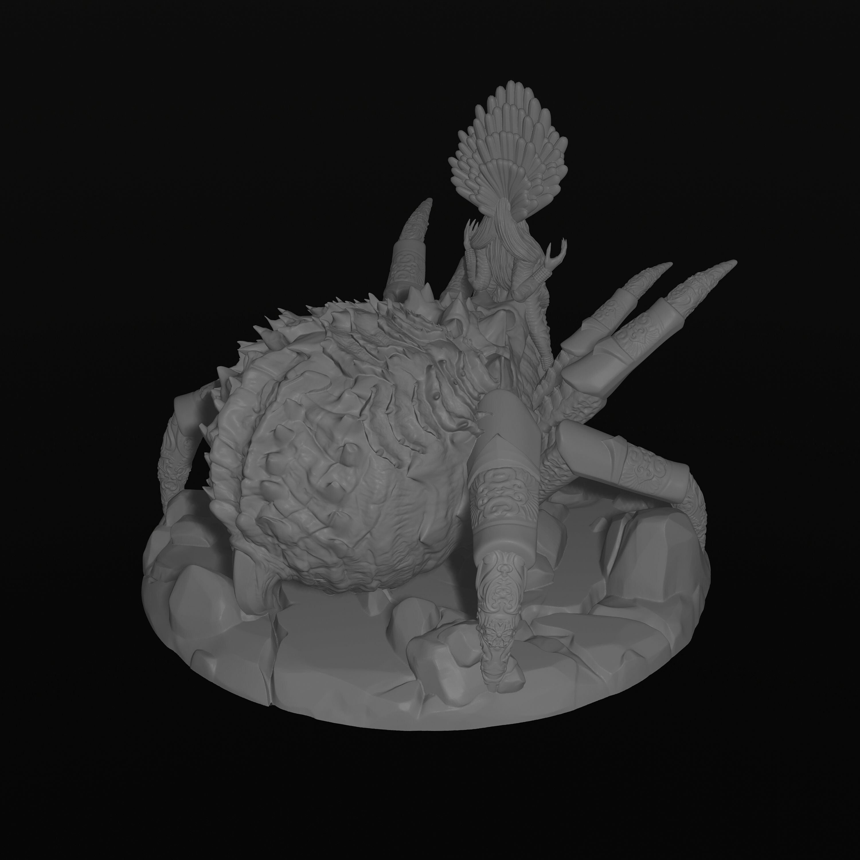 Lolth / Spider Goddess 28mm / 32mm ScaleFantasy tabletop | Etsy