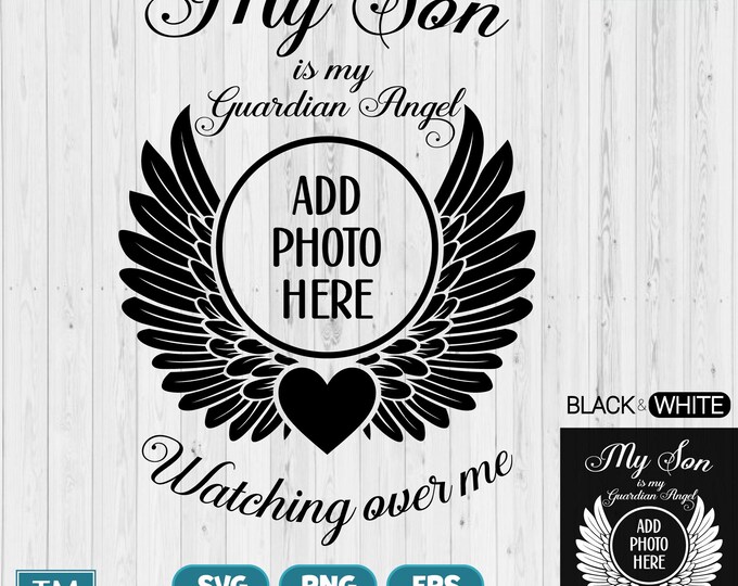 Loving Memory of My Son SVG - Etsy Canada
