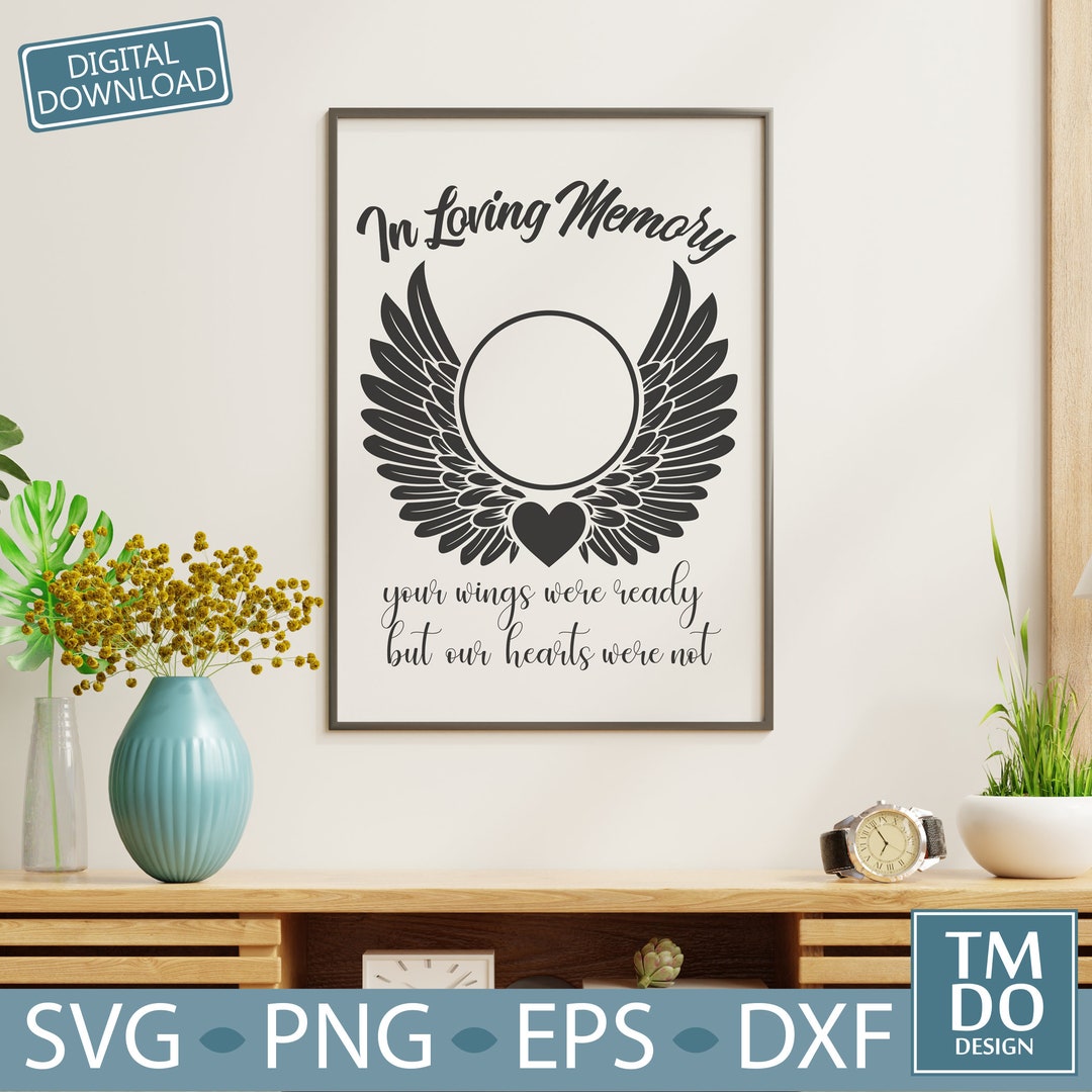 In Loving Memory SVG, Rest in Peace Svg, in Memory Svg, Memorial SVG ...