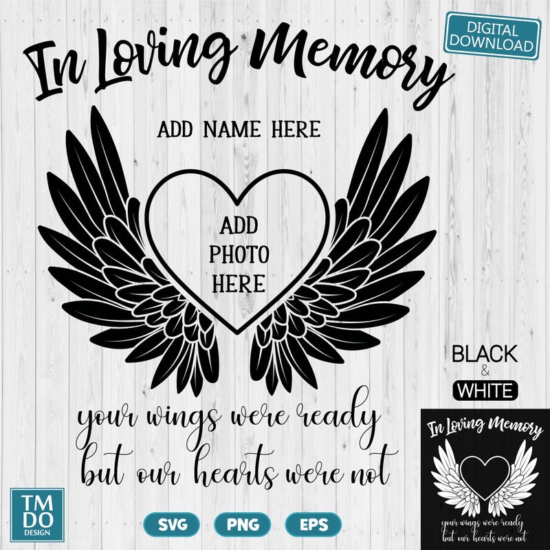 In Loving Memory Png - Etsy