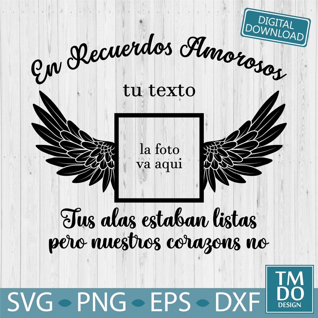 En Recuerdos Amorosos SVG, En Memoria Amorosa Svg, in Loving Memory Svg ...