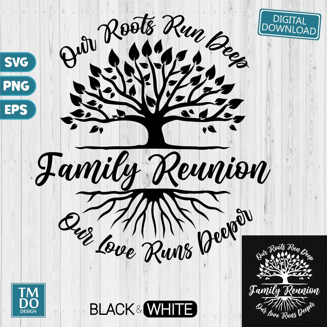 2025 Family Reunion Tree Svg Png, Family Tree Svg, Family Reunion Svg ...