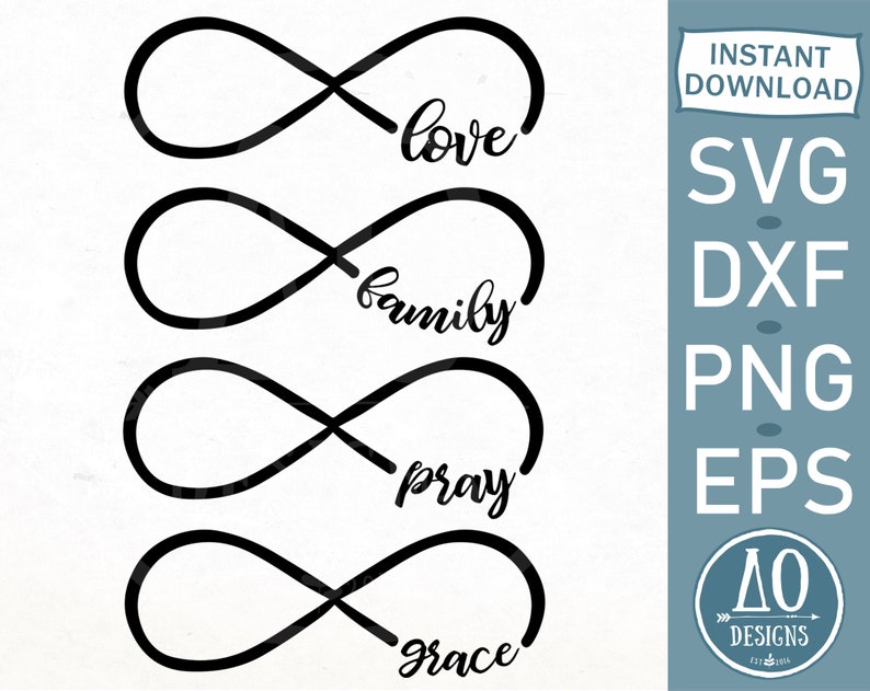 Infinity Faith svg Faith sign svg Christian sign svg Hope | Etsy