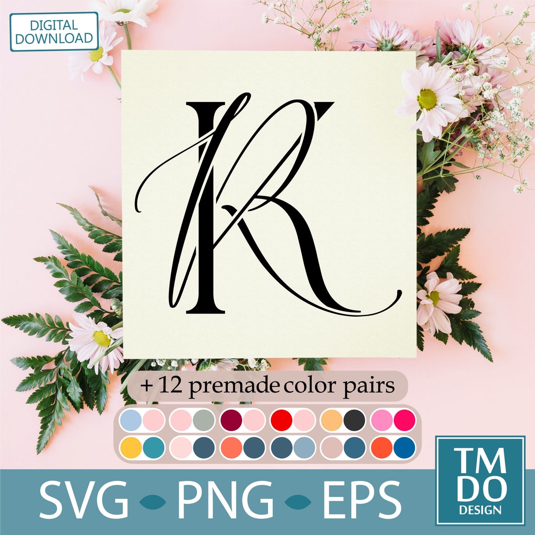 Wedding Monogram SVG, Premade Logo Design Svg Png, Couple Logo, Wedding ...